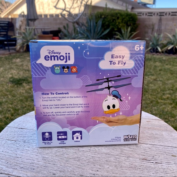 Disney | Toys | Disney Emoji Donald Duck Mini Helicopter | Poshmark